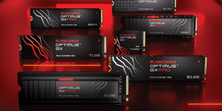 Sandisk Optimus: WD_BLACK & WD Blue SSDs erhalten neues Branding ab 2026